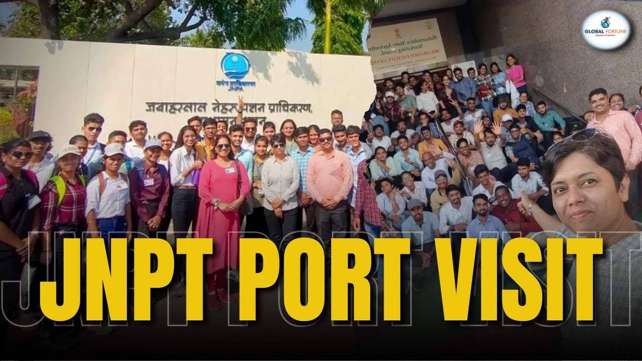 JNPT PORT VISIT | KDSushma - YouTube