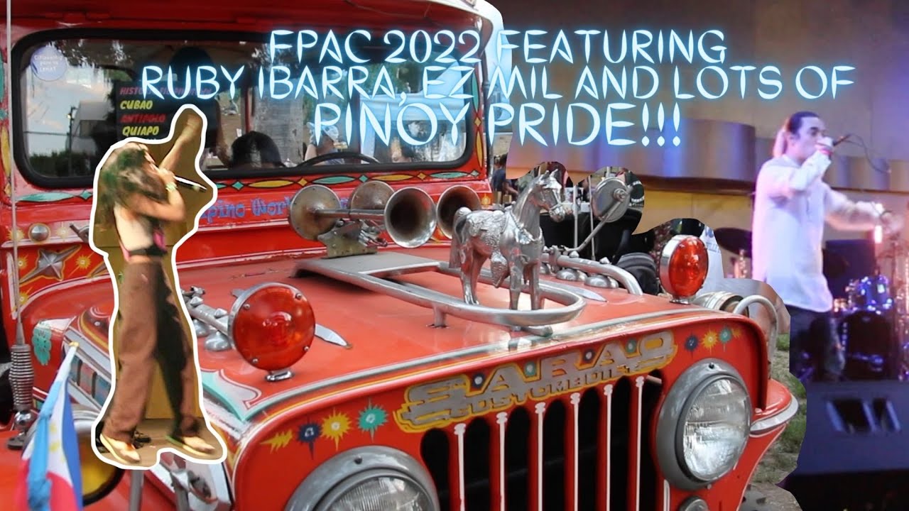 EZ Mil! Ruby Ibarra! Jay-R Light Up #FPAC #PINOYPRIDE #FAHM - YouTube
