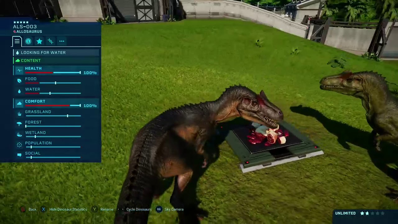 All different type of allosaurus skins - YouTube