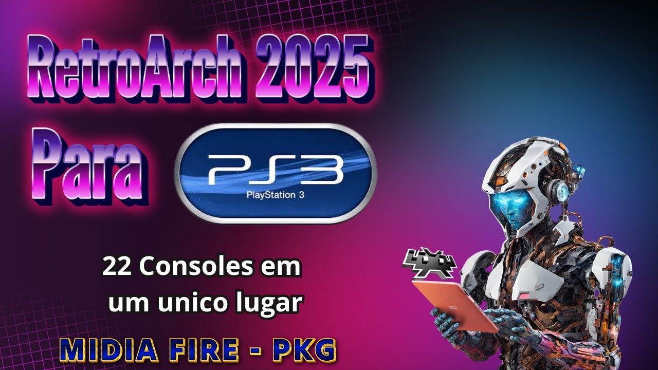 Novo Retroarch 2025 para PS3 totalmente Completo - YouTube
