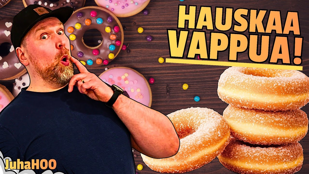Kokkaillaan Parhaat Vappumunkit Airfryerissa + Halvat Simat ...