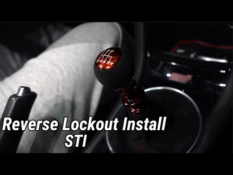 Subaru STi Reverse Lockout Install! Billetworkz - YouTube