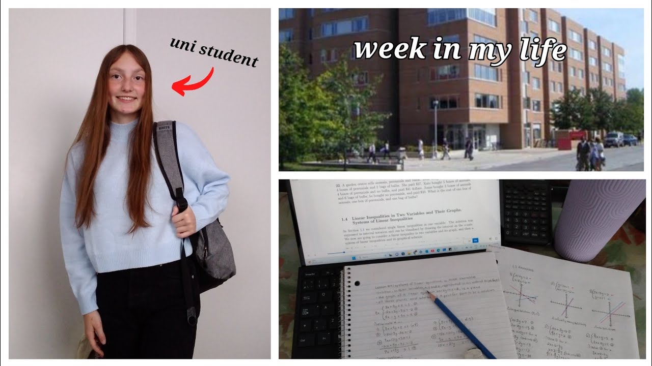 week in my life as a first year university student! - YouTube