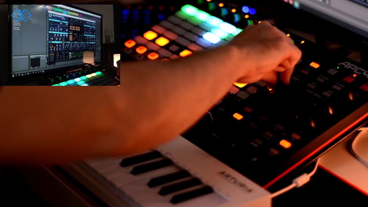 Modular System - Live Recording with APC 40 MK2 - YouTube