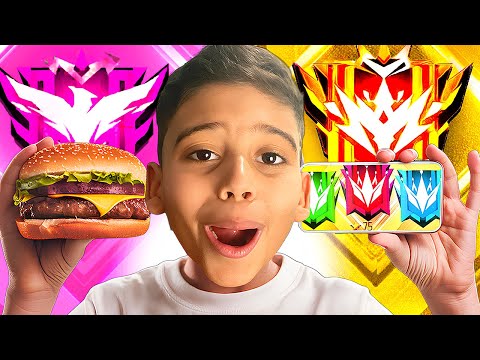 MEU IRMÃOZINHO NÃO PODE COMER ATÉ VIRAR DESAFIANTE NO FREE FIRE!