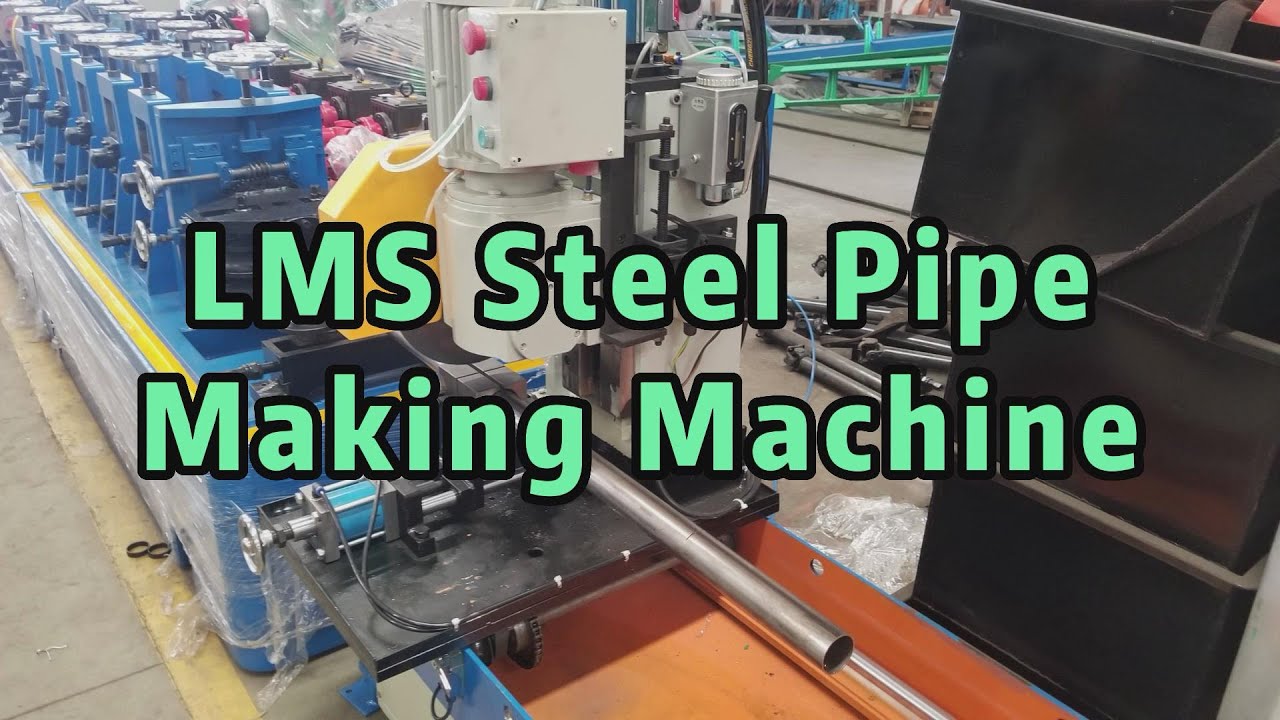 Seamless Stainless Steel Pipe Steel Tube Making Machine - YouTube