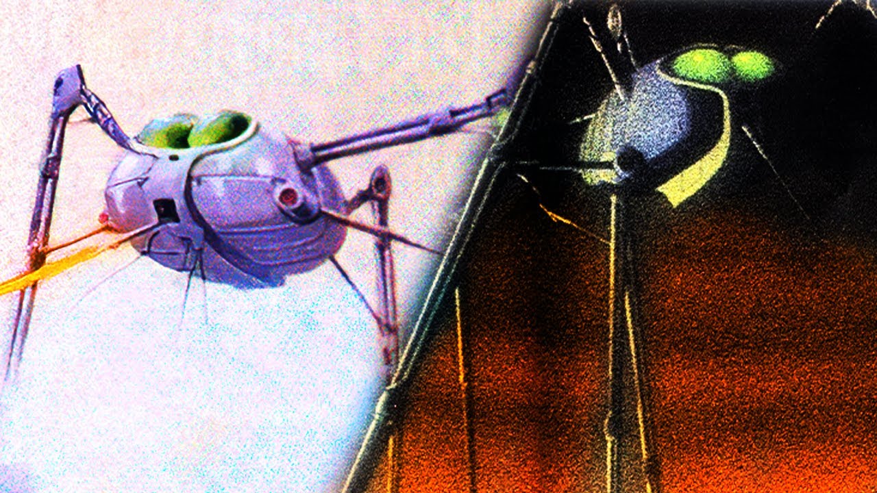 War Of The Worlds Explained: Jeff Wayne Tripods Artwork - YouTube