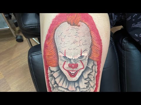 Color Realistic Portrait Tattoo - Renkli Portre Dövme Yapımı