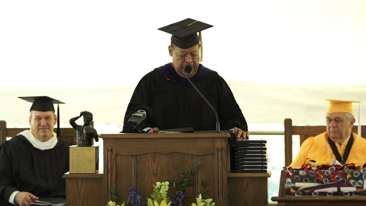 Williamson Commencement 2017 – Keynote Address by James E. Nevels - YouTube