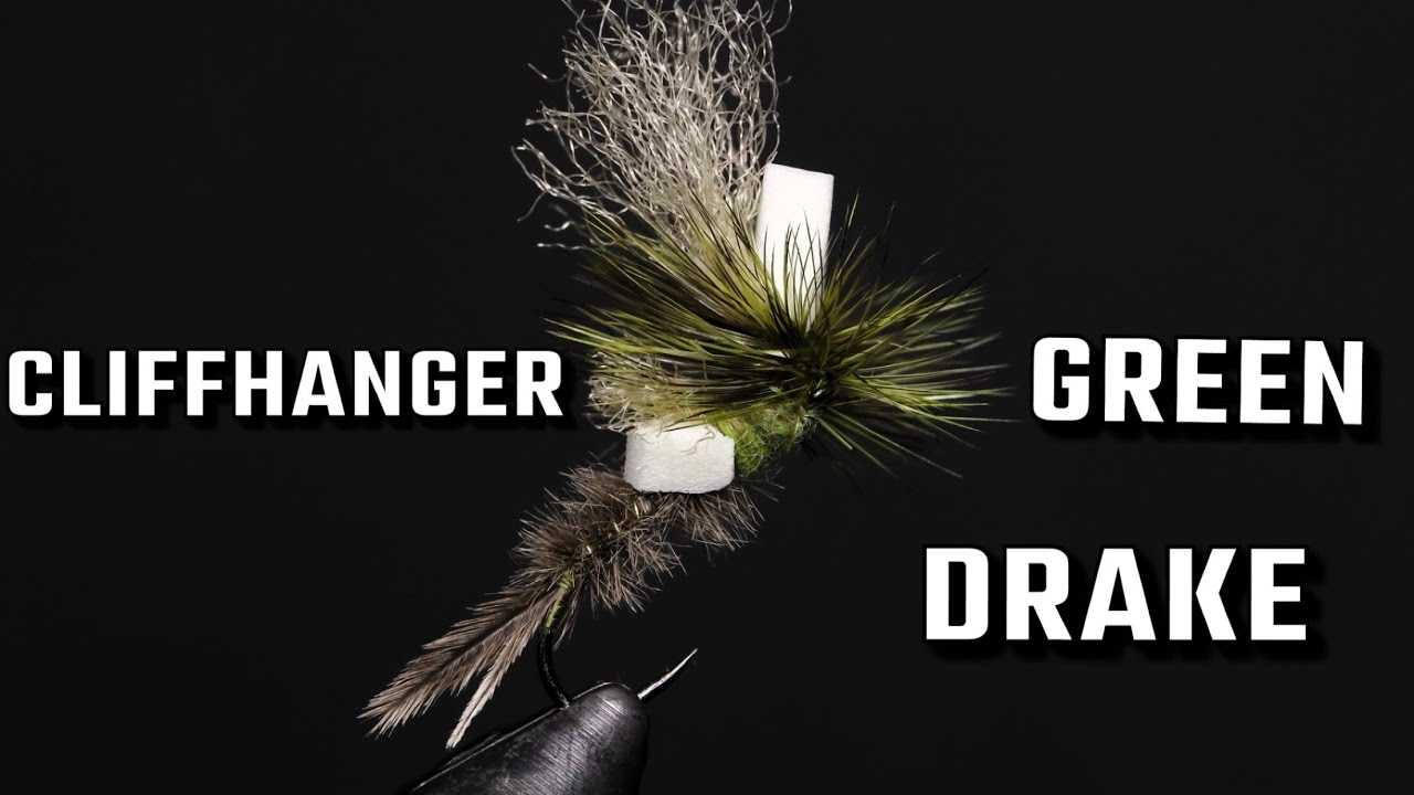 Cliffhanger Green Drake Emerger: The Perfect Dry Fly For Selective Fish ...