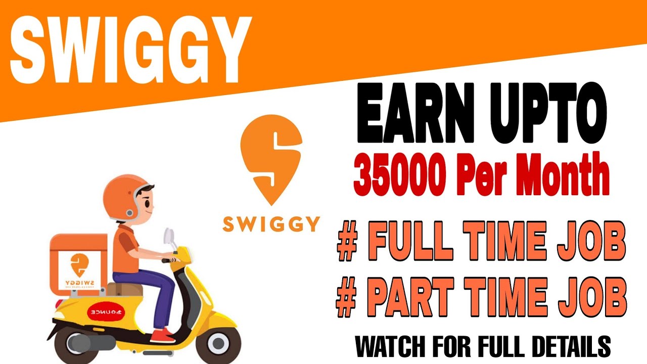 SWIGGY 2020 | swiggy delivery boy salary | SWIGGY PART TIME JOB | How ...