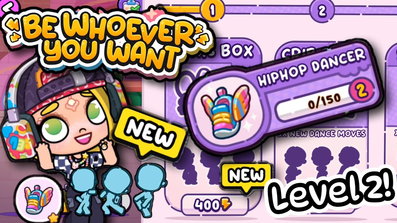 (LIve) LEVEL UP WITH ME - HIP HOP DANCER LEVEL 2! FREE GIFTS! (Avatar ...