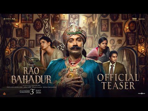 Rao Bahadur - Official Teaser | Satya Dev | A Venkatesh Maha Film | GMB | SriChakraas | A+S Movies