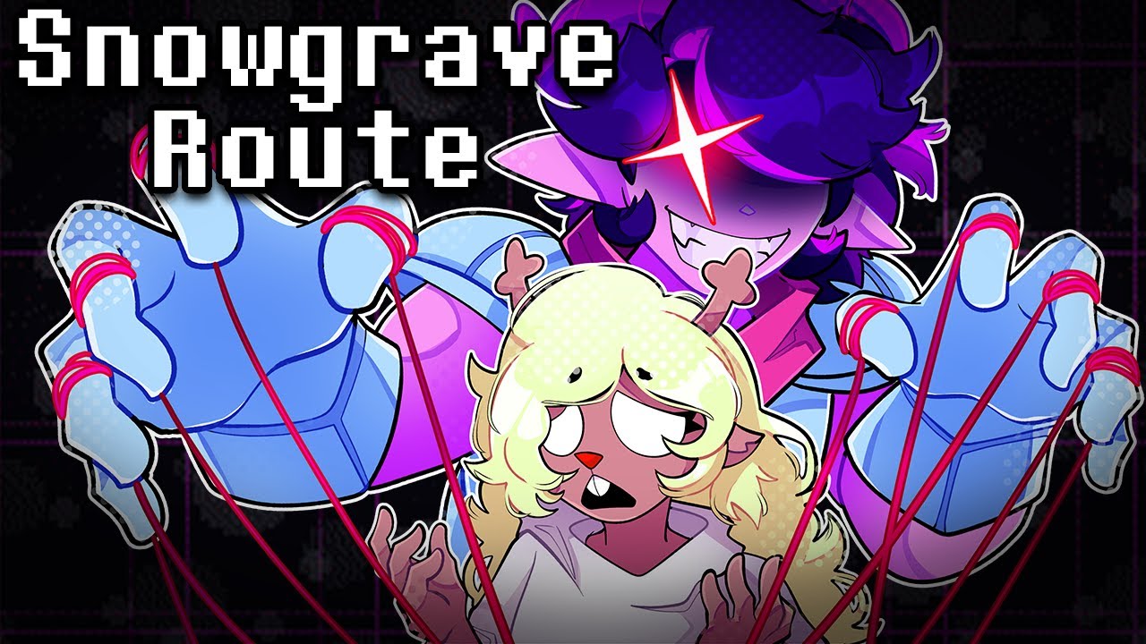 Deltarune Chapter 2 Snowgrave Route (Full playthrough) - YouTube