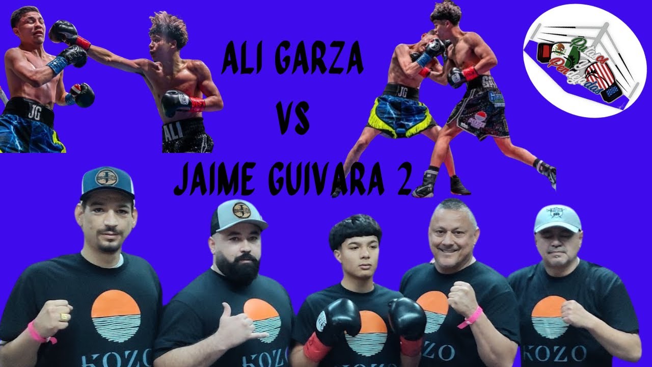Part 2 Esteban Ali Garza vs Jaime Guevara Highlights. Rio Gran valley Boxing. #boxing ...