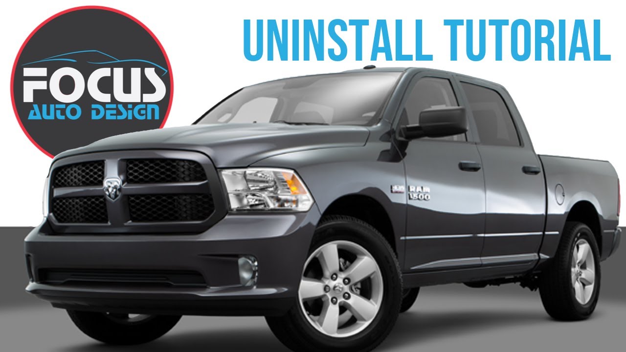 How to UN-INSTALL the Tough Guard Hood Protector! - YouTube