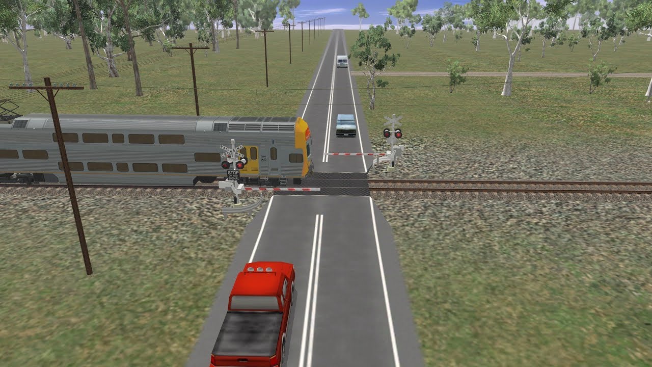 Testing the newly added overhead wires on Australian Grain Run | Trainz ...