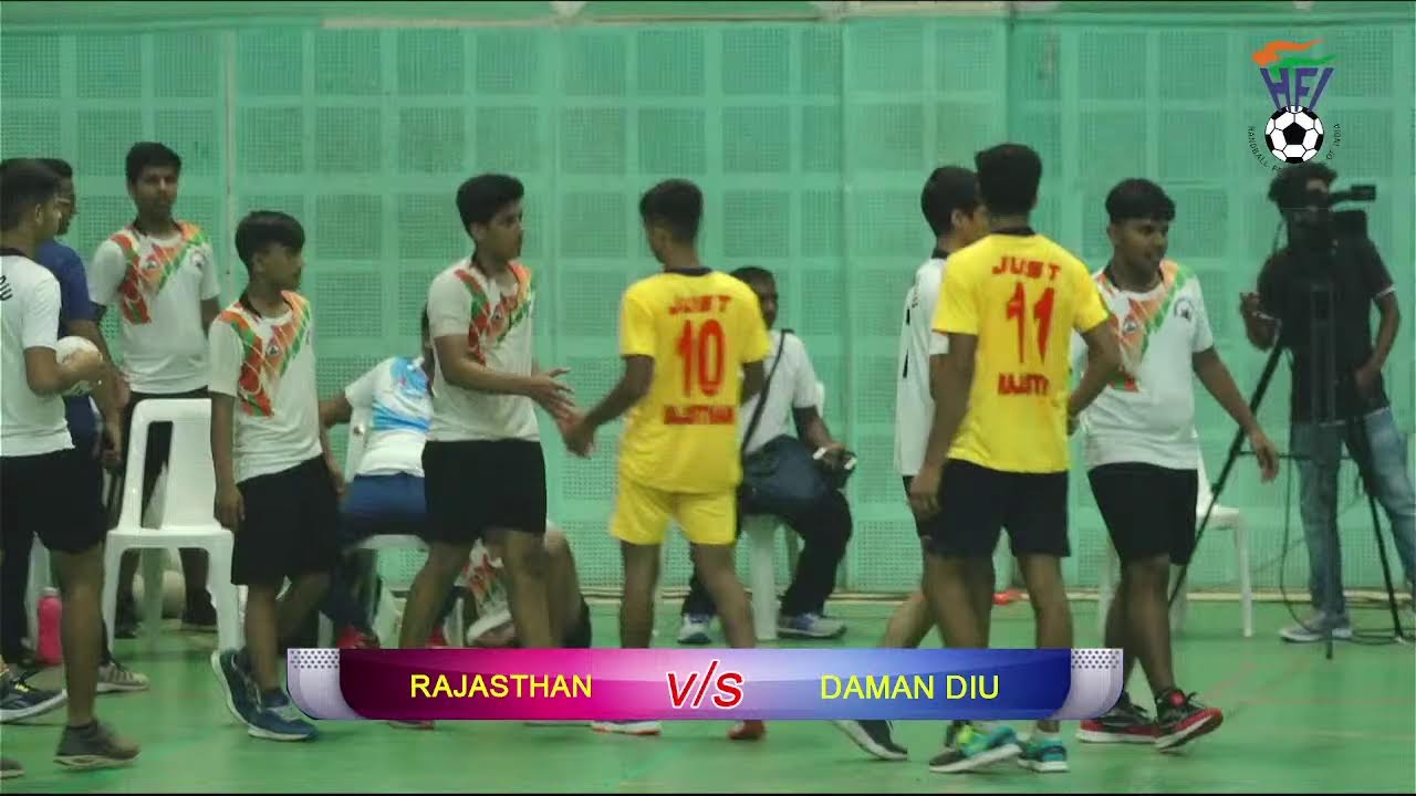 37th Sub Junior Handball National Championship at Saroornagar Indoor ...