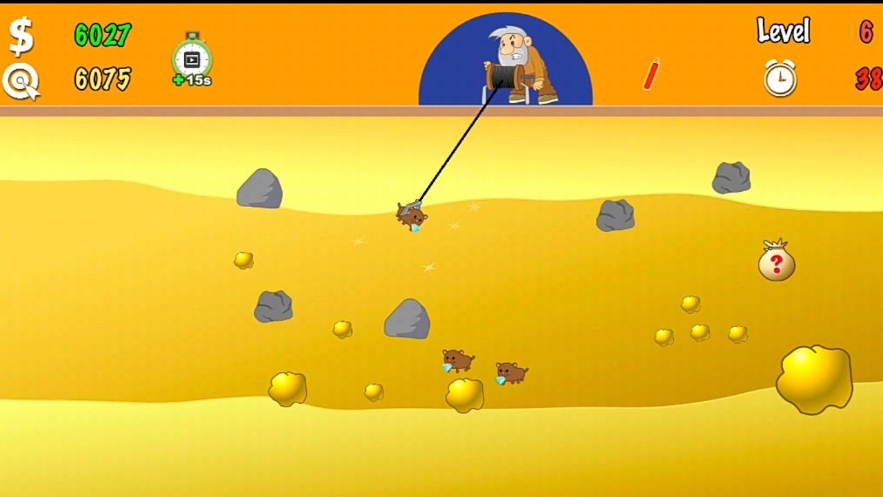 Classic Gold Miner | Mobile Game | No Commentary gameplay - YouTube