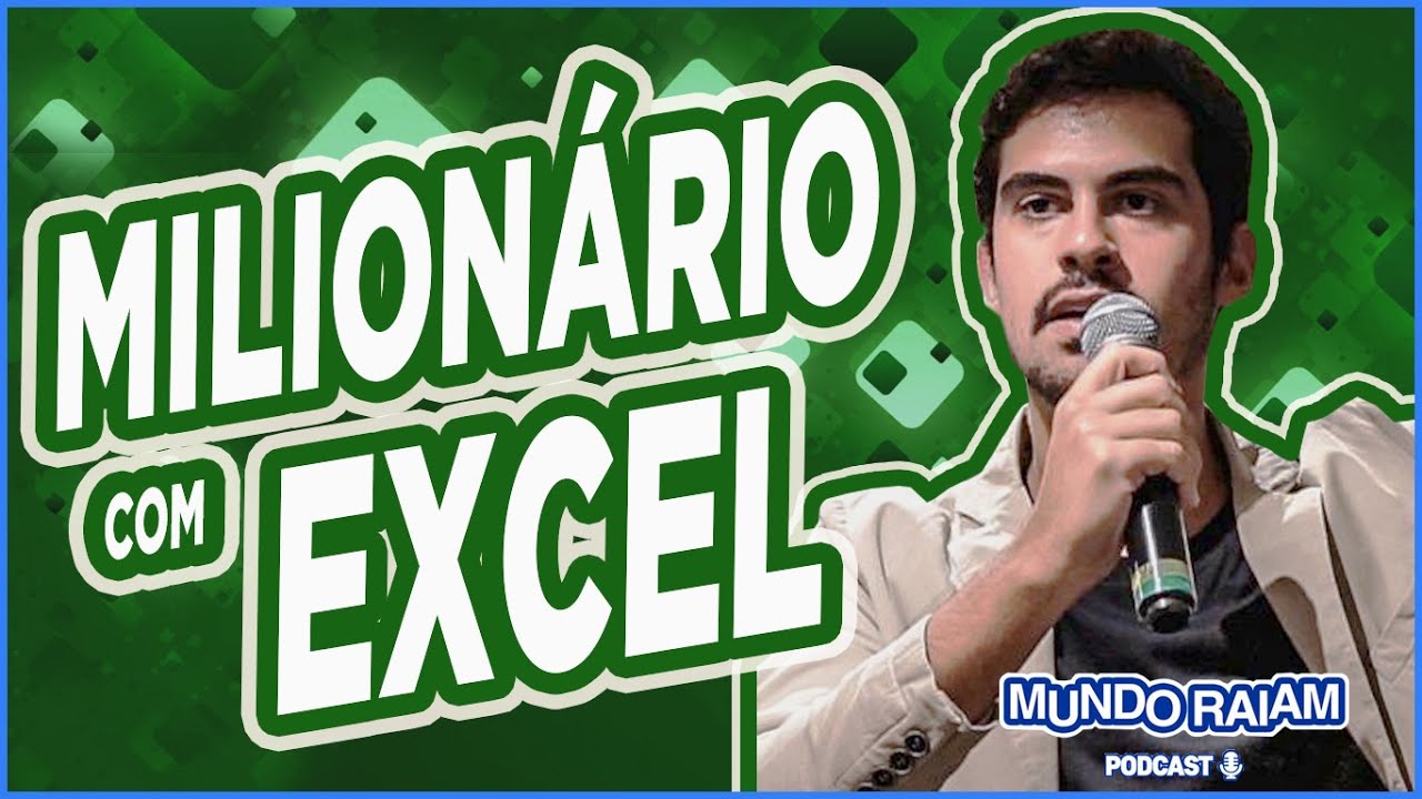 Como Ficar MILIONÁRIO com Excel - João Hashtag - YouTube