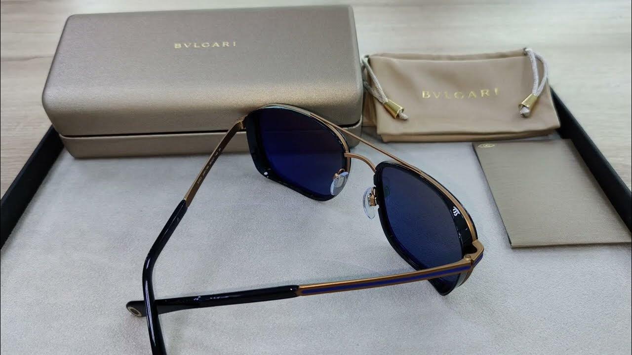 Солнцезащитные очки мужские Bvlgari 0BV5053-2061R556 - YouTube