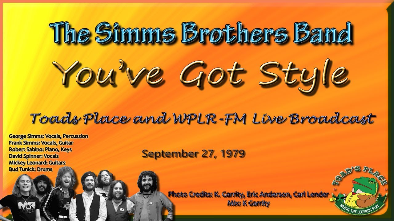 The Simms Brothers Band - You've Got Style _ 1979 - YouTube
