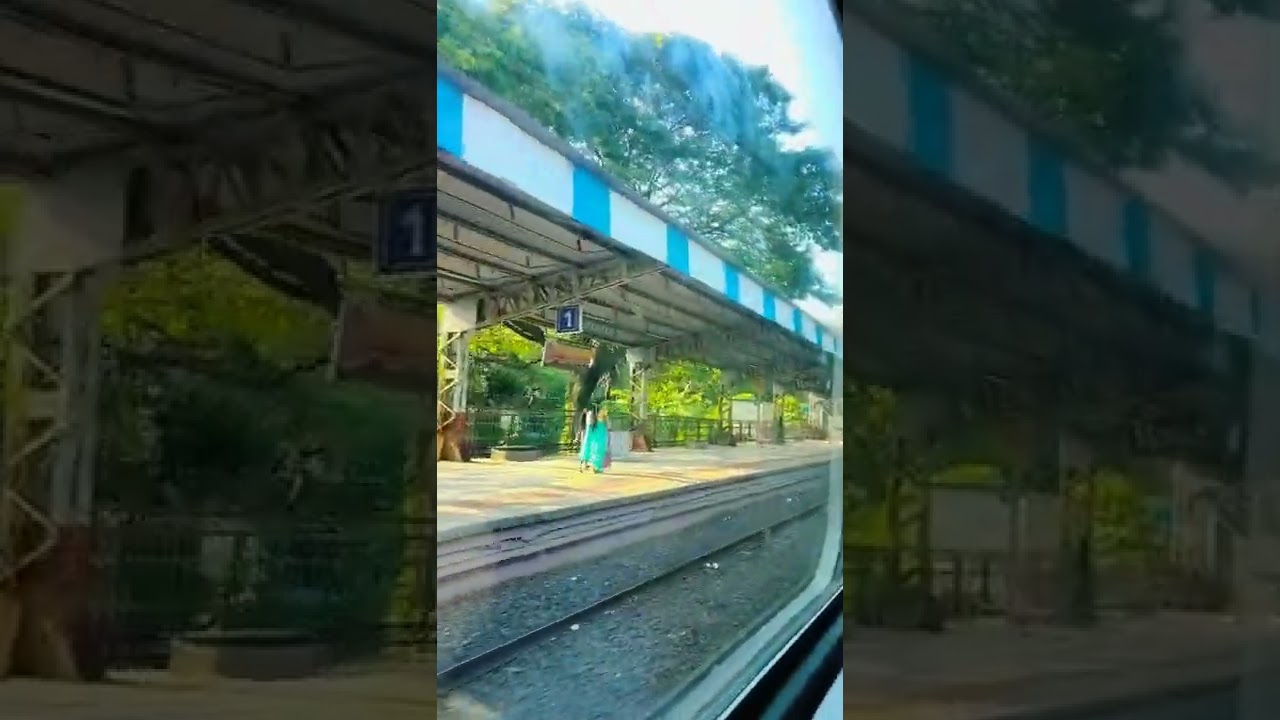 Beautiful Kelve road railway station #youtubeshorts #shorts - YouTube
