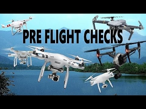 DJI PRE FLIGHT CHECK LIST - YouTube