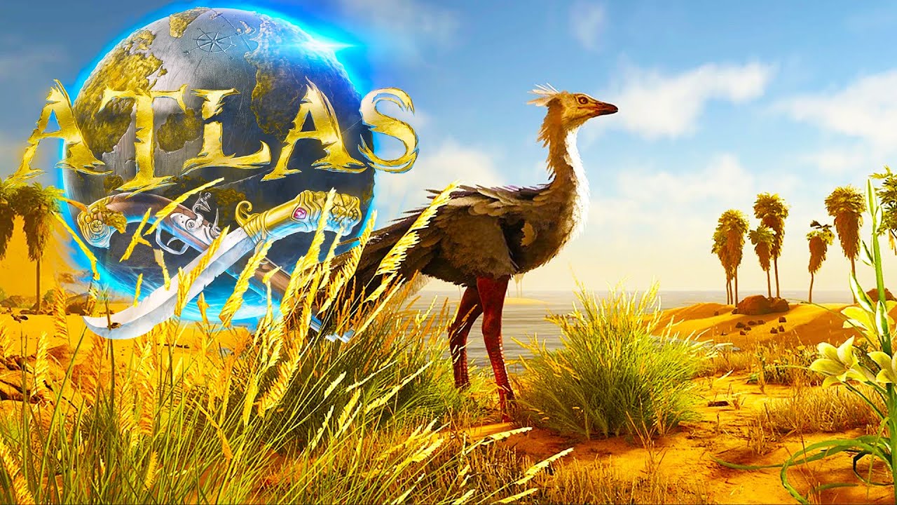 Our First RIDEABLE Tames & Farming in Ark Atlas! (Atlas Multiplayer ...