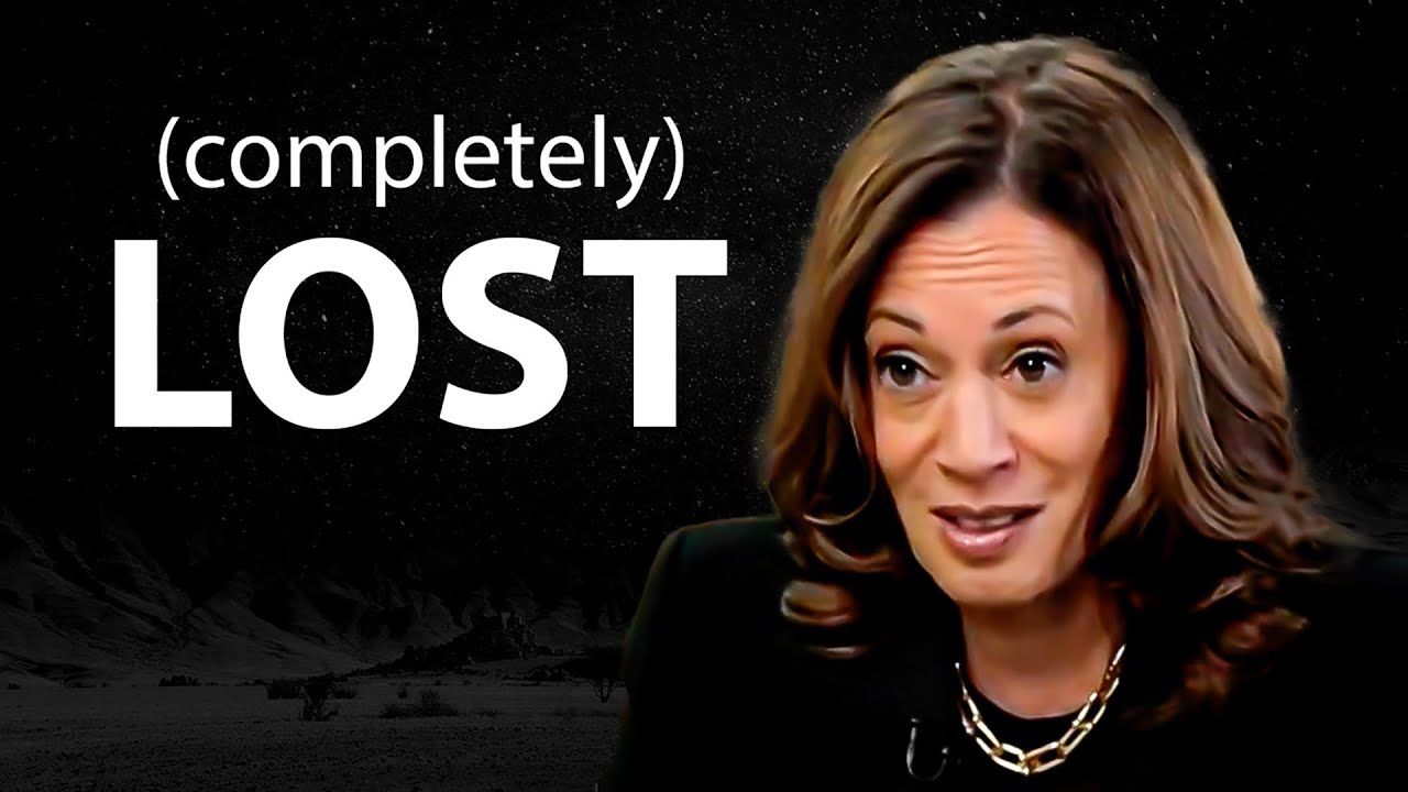SHE'S LOST: Kamala's First Solo Interview Goes HORRIBLY Wrong! - YouTube