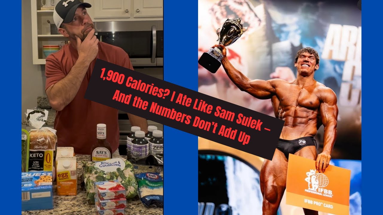 Eating & Training Like Sam Sulek... Do his numbers add up? - YouTube