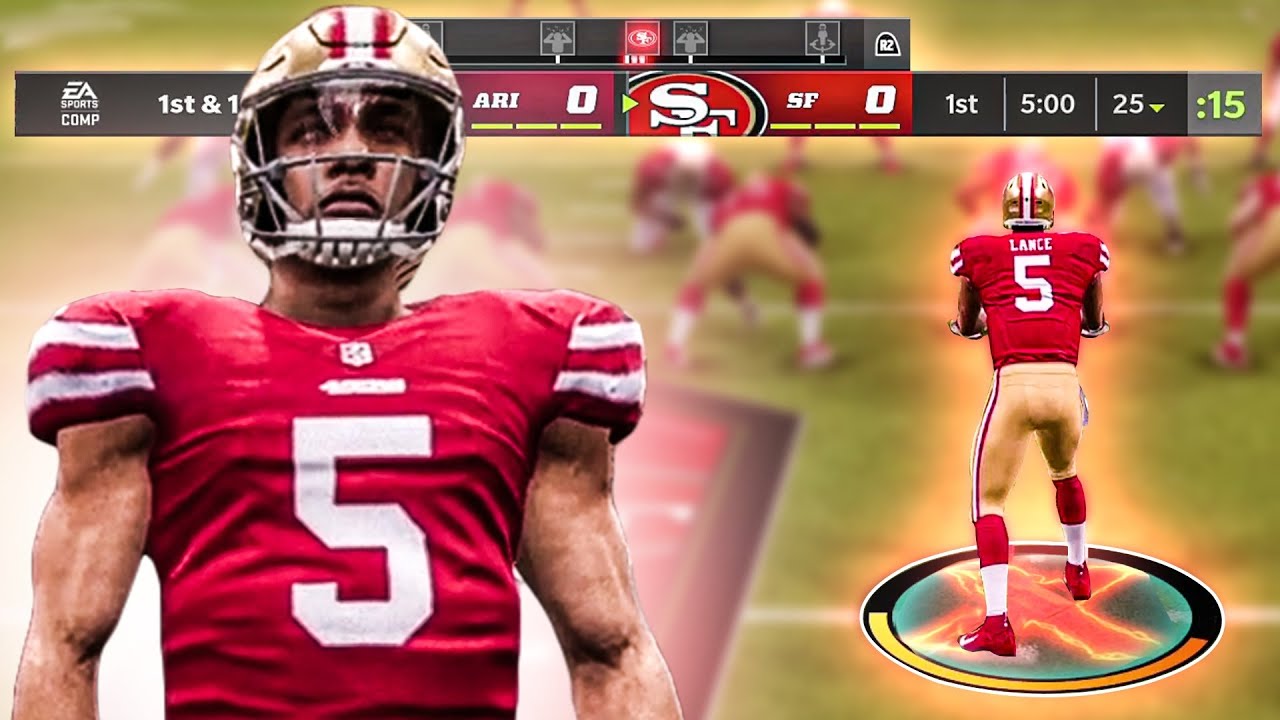Trey Lance in Madden 22 is UNSTOPPABLE in his San Francisco 49ers Debut ...