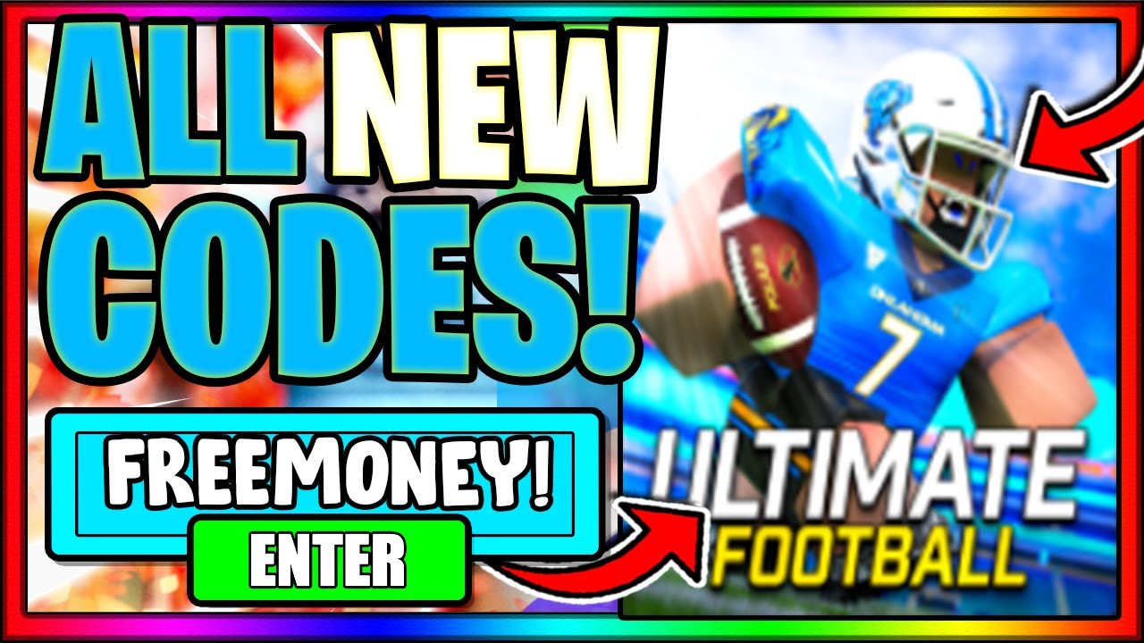 ALL *NEW* CODES FOR ULTIMATE FOOTBALL *NEW UPD!* Roblox Ultimate ...