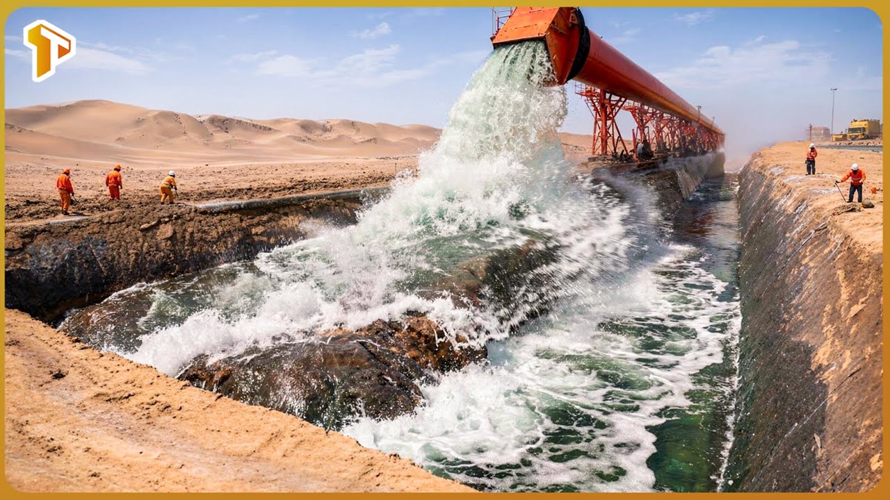 Libya Moves Billions Tons of Water to Create Rivers Under Sahara Desert ...