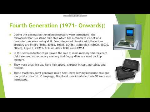 (Part-2) Generations of Computer for Class-5 - YouTube