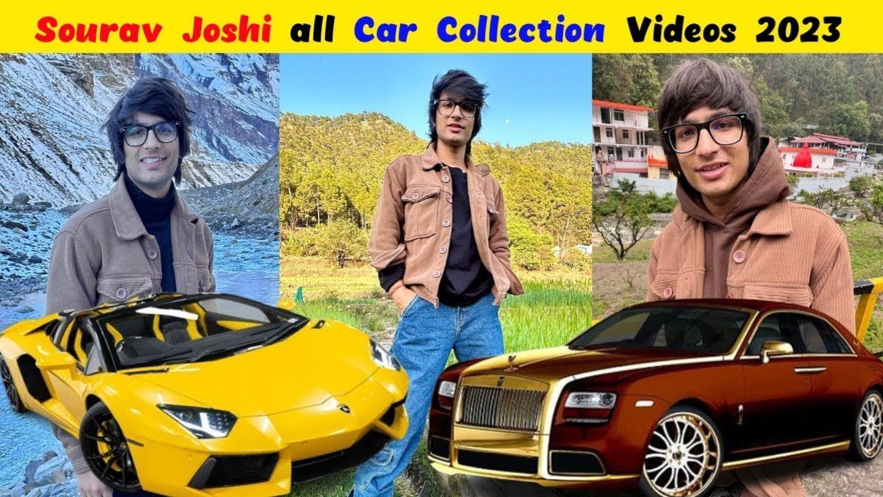 Sourav Joshi Vlogs Full Car collection videos On 2023 😍🚗 #trending # ...