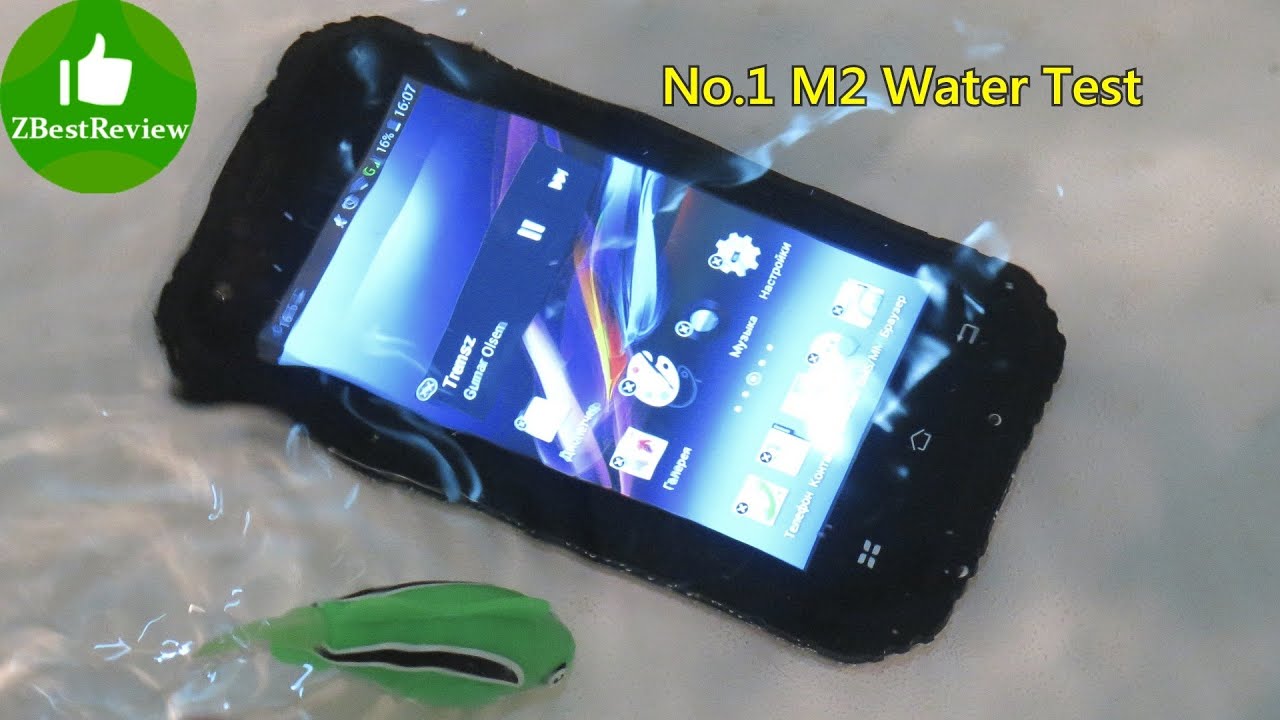 No1 M2 Waterproof Test \ Тест под водой! Coolicool - YouTube