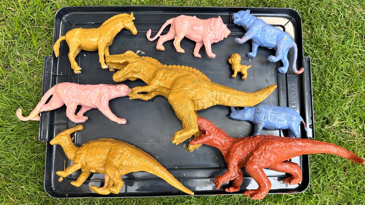 Hunting Found Jurrasic World and Wild Animal : TyRex, Spinosaurus ...