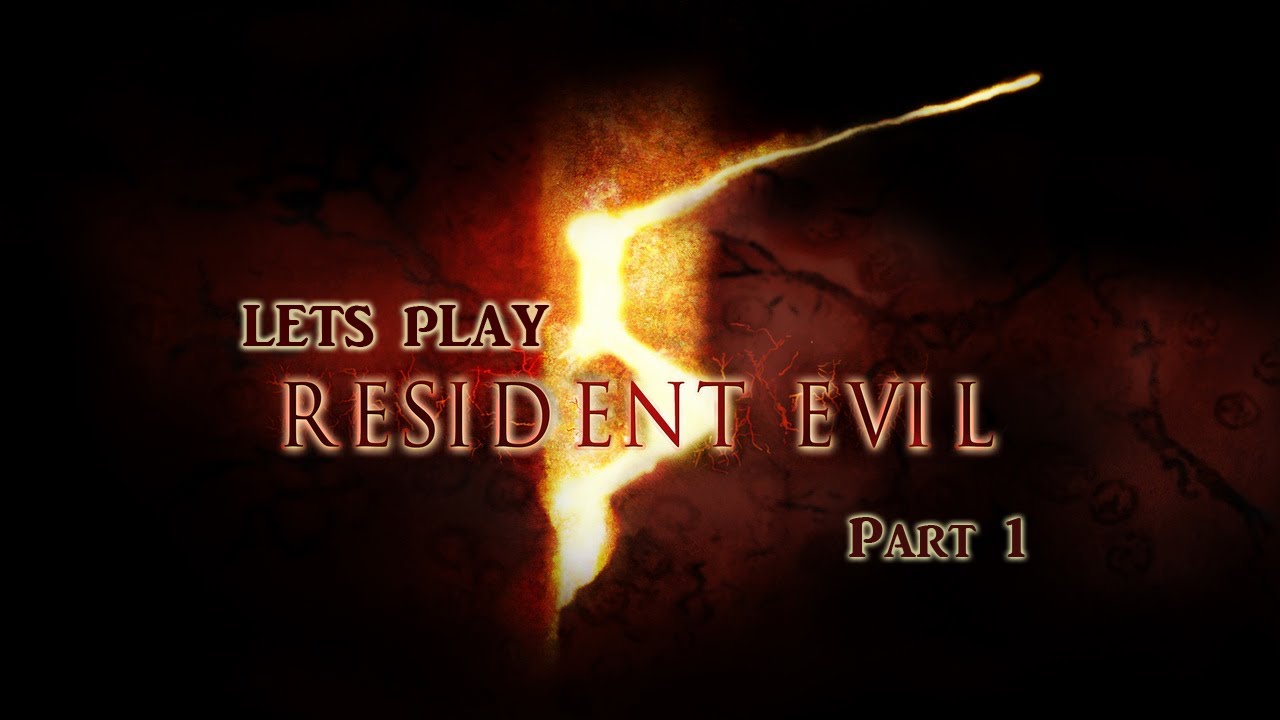 Let's Play 2D: Resident Evil 5 - Chapter 1 [Part 1]: 4 Minutes of Menus ...