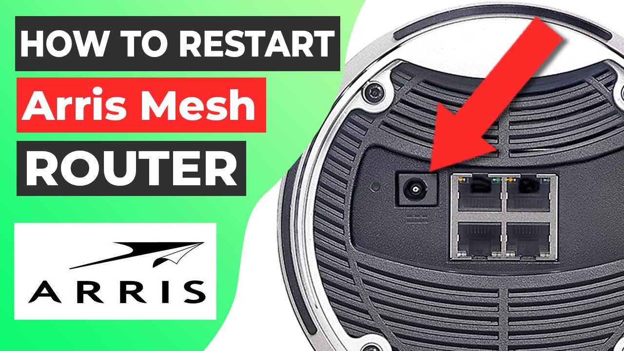 🔄 How to Reboot Your Router | Arris Surfboard Mesh - YouTube