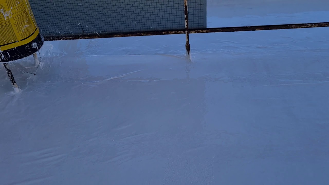 Στεγάνωση Ταράτσας με ISOFLEX-PU 500 - YouTube