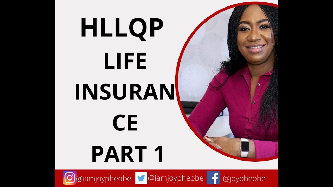 LLQP LIFE INSURANCE CHAPTER 1&2 PLUS THE Q&A - YouTube