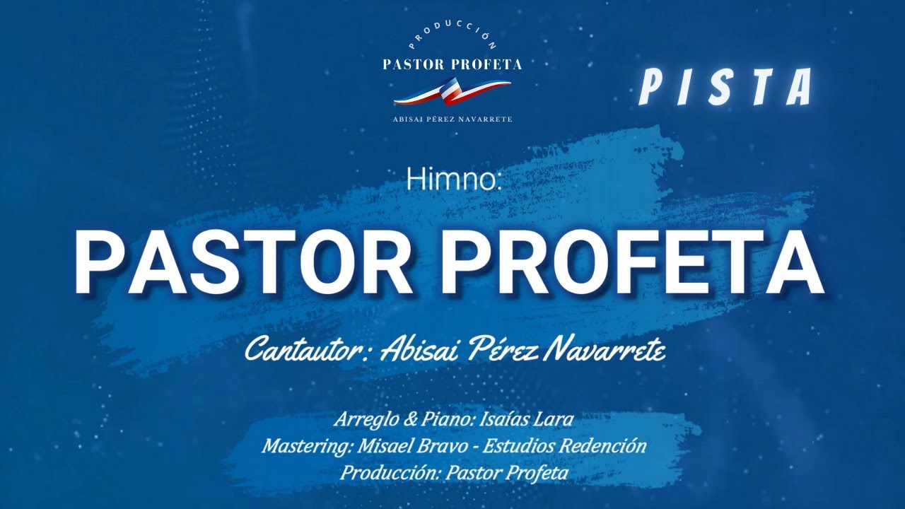 pista: "PASTOR PROFETA" (432Hz) (Producción: Pastor Profeta) - YouTube