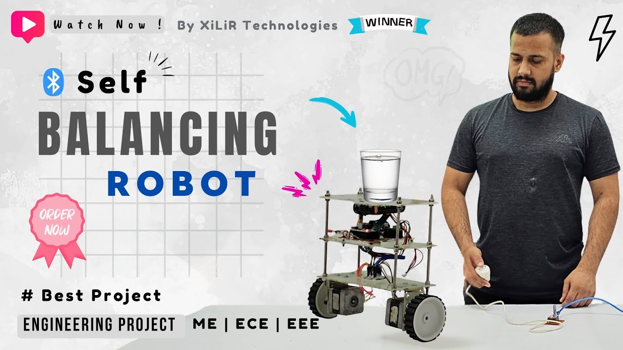 Advanced Self Balancing Robot Project - YouTube