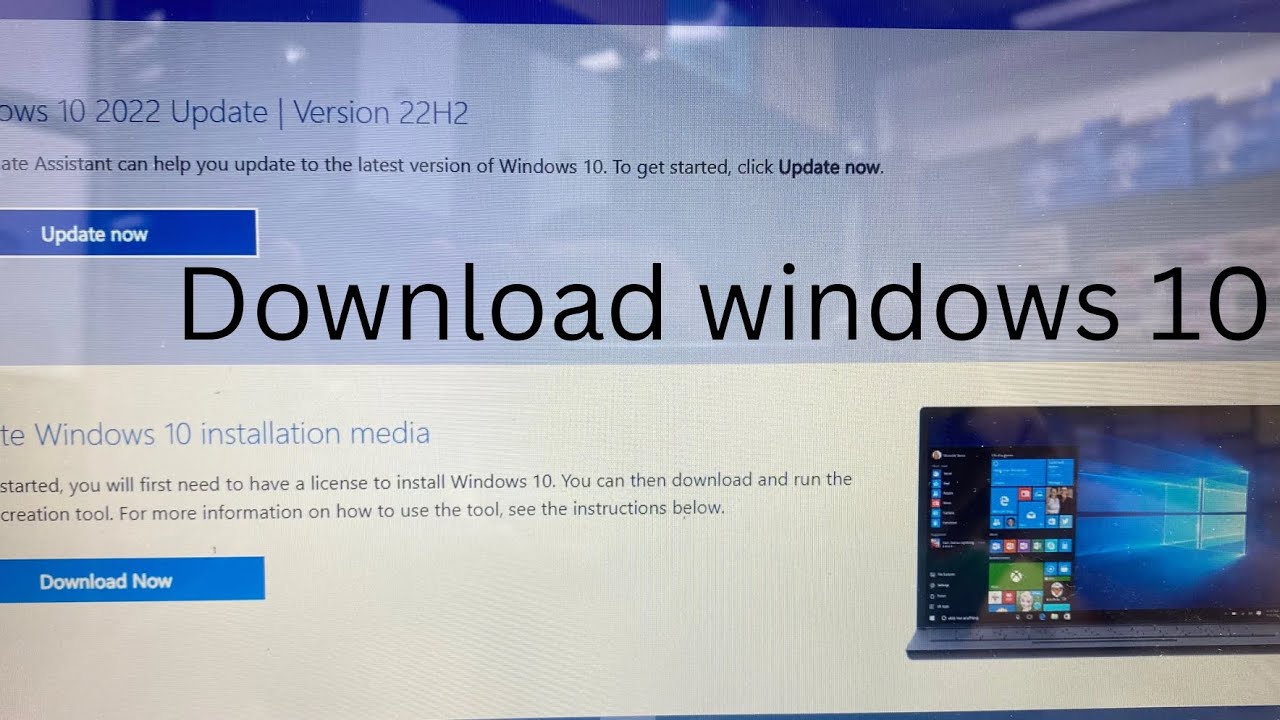 How to download windows 10 on usb | download windows 10 full setup on ...