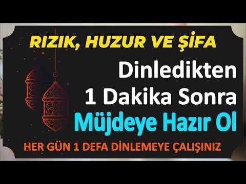 Dinledikten 1 Dakika Sonra Müjdeye Hazır Ol