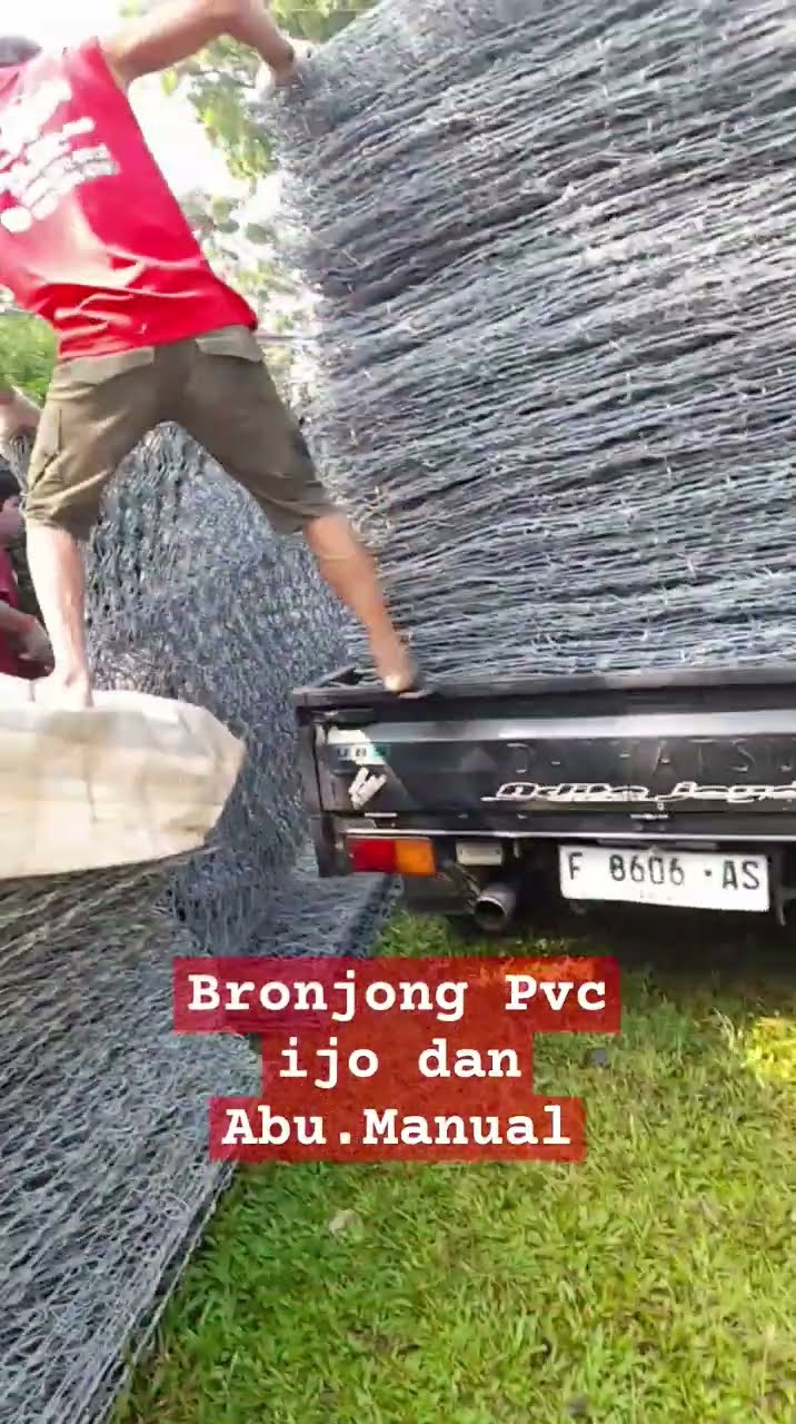 bronjong Kawat Lapis Pvc - YouTube