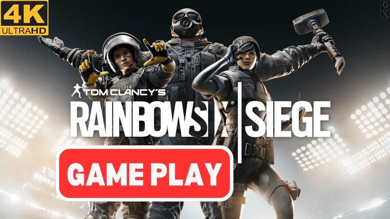 Tom Clancy's Rainbow Six® Siege | Gamplay Video | No Commentary | 4K ...