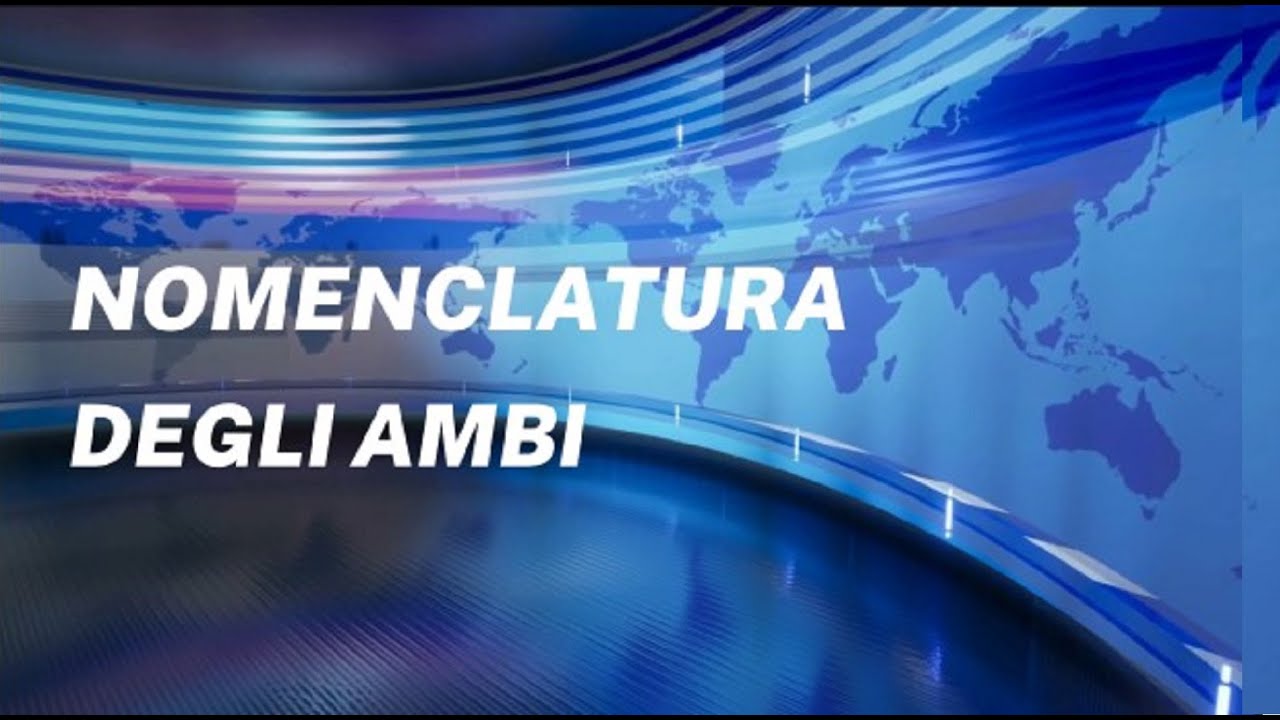 Nomenclatura degli ambi - YouTube