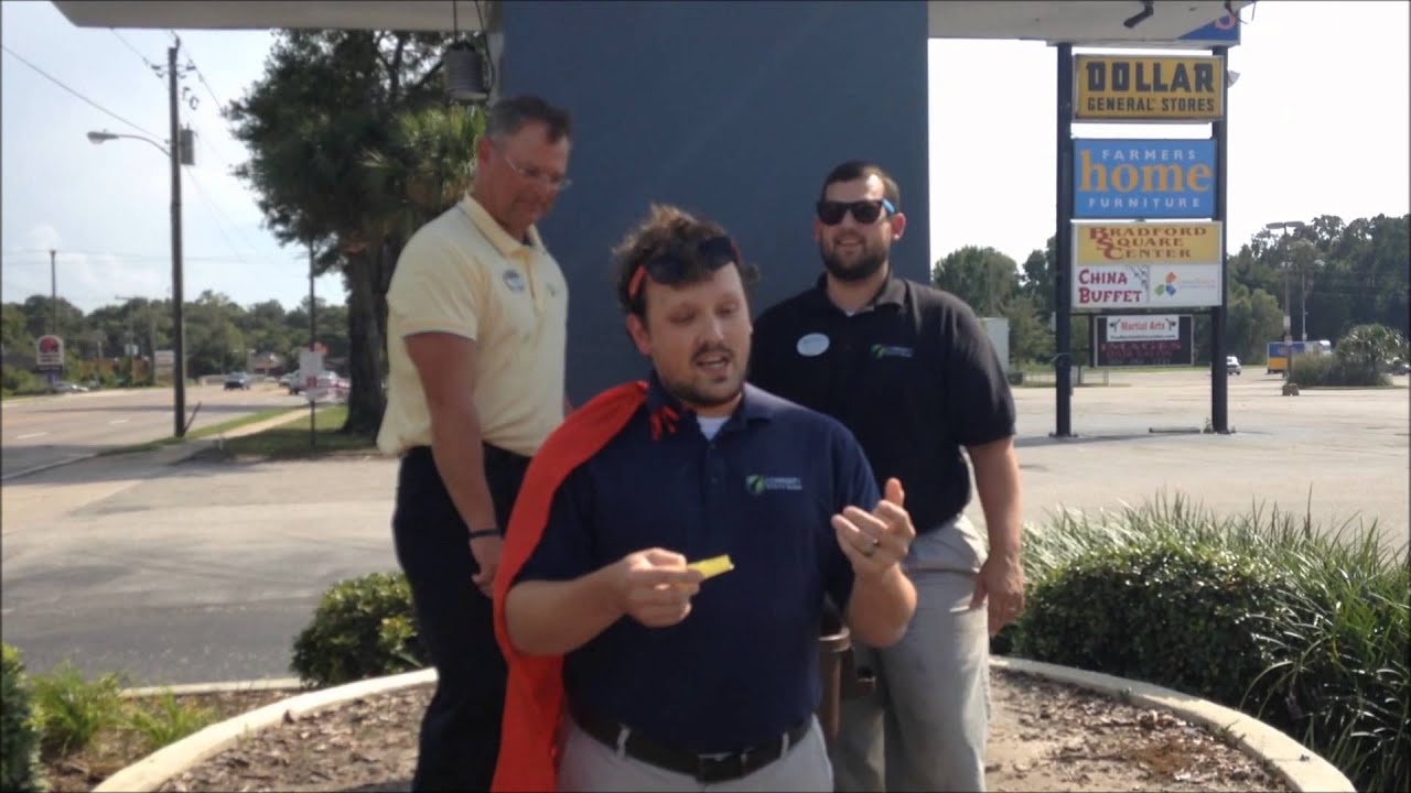James Eison of Community State Bank takes the ALS Ice Bucket Challenge ...